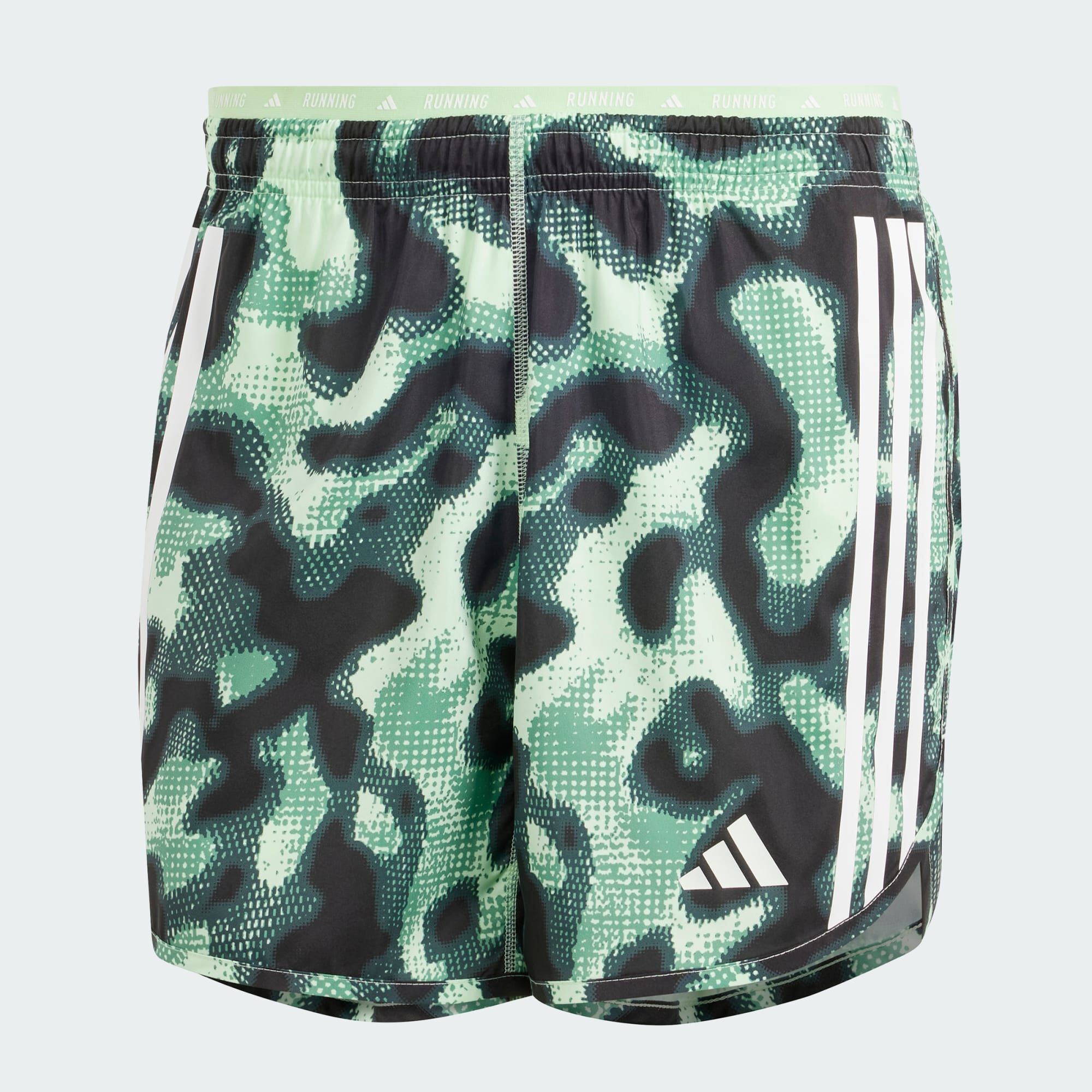 ADIDAS PERFORMANCE Short imprimé intégral 3 bandes Own the Run Semi ...