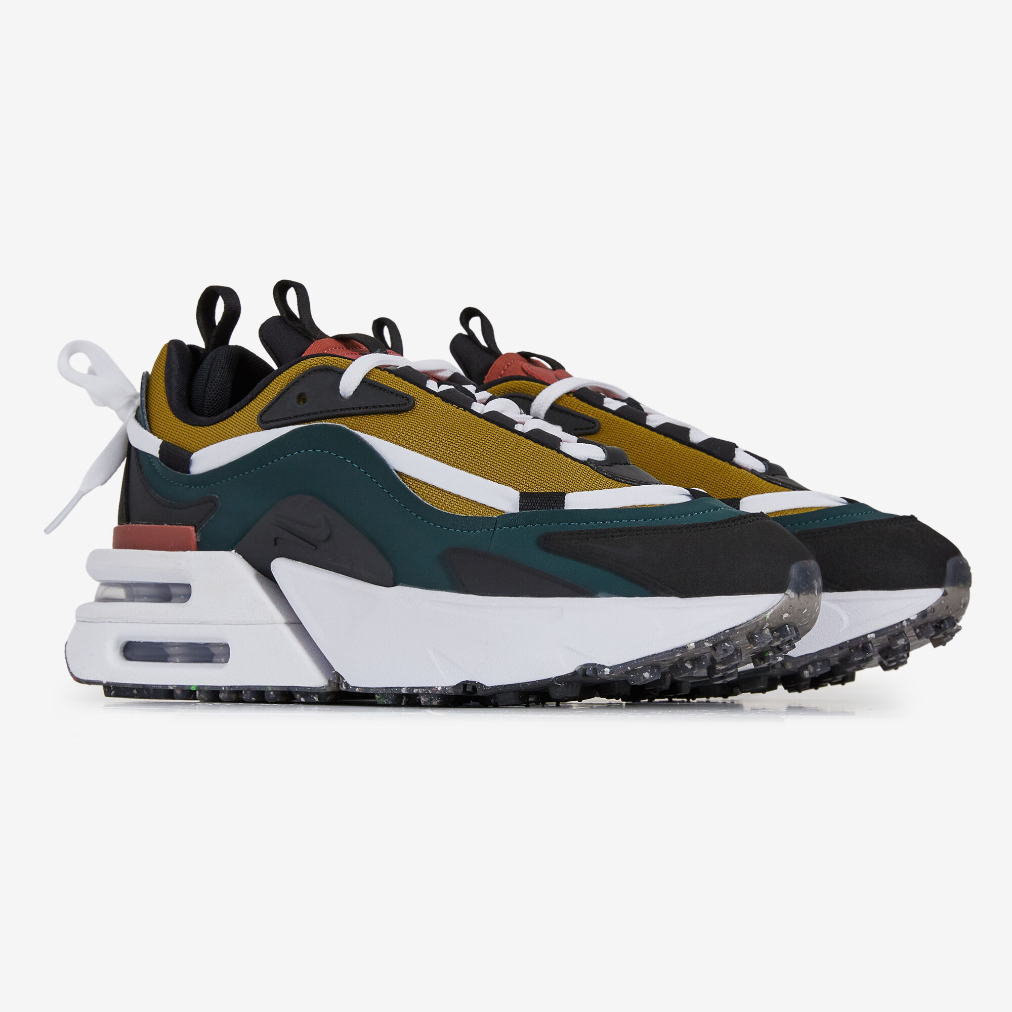 NIKE AIR MAX FURYOSA MARINEBLAUW/GEEL - SNEAKERS DAMES | Courir.com