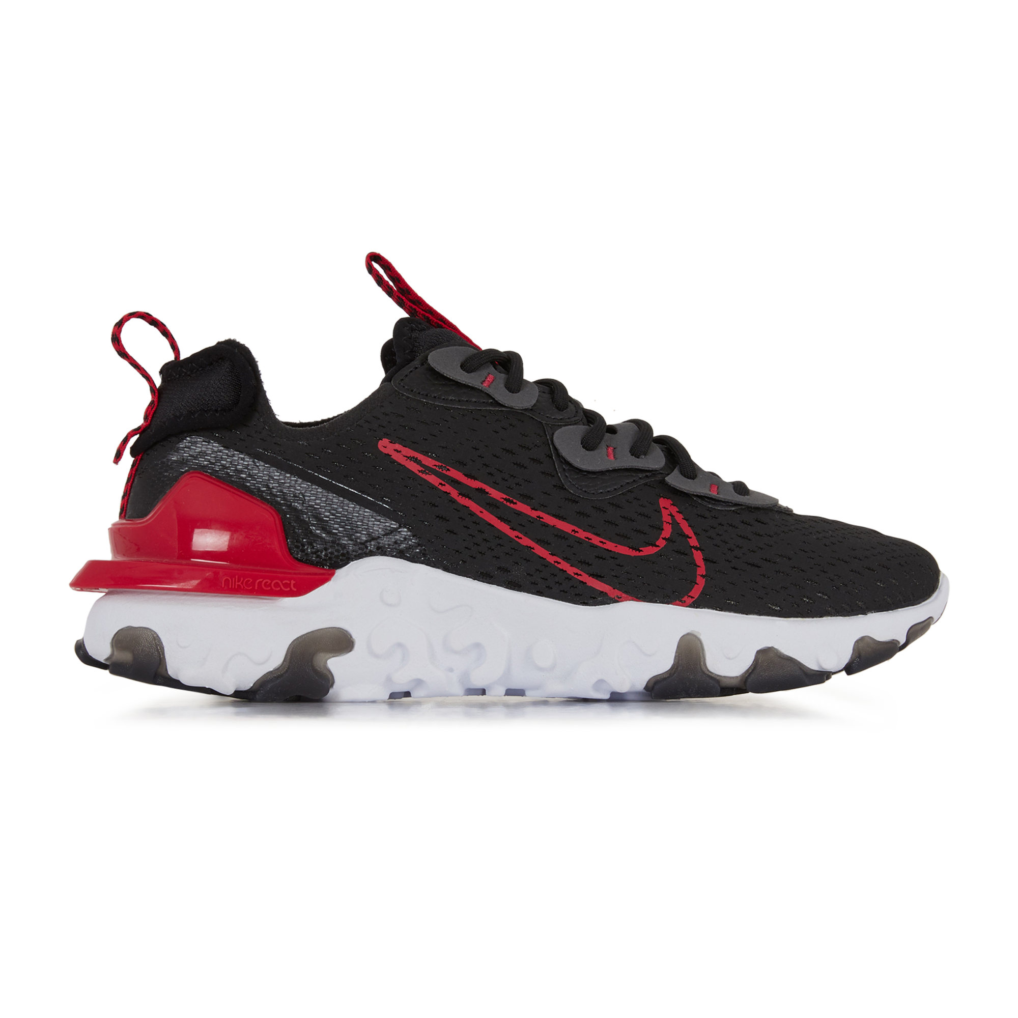 NIKE REACT VISION ZWART/ROOD - SNEAKERS HEREN | Courir.com