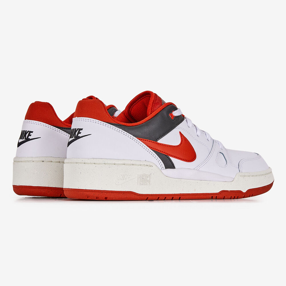 NIKE FULL FORCE LOW WIT/ROOD - SNEAKERS HEREN | Courir.com