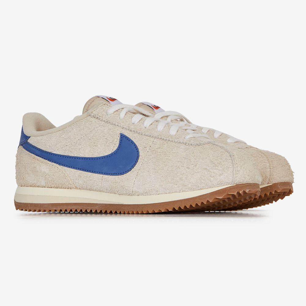 NIKE CORTEZ SUEDE BEIGE/BLAUW - SNEAKERS DAMES | Courir.nl