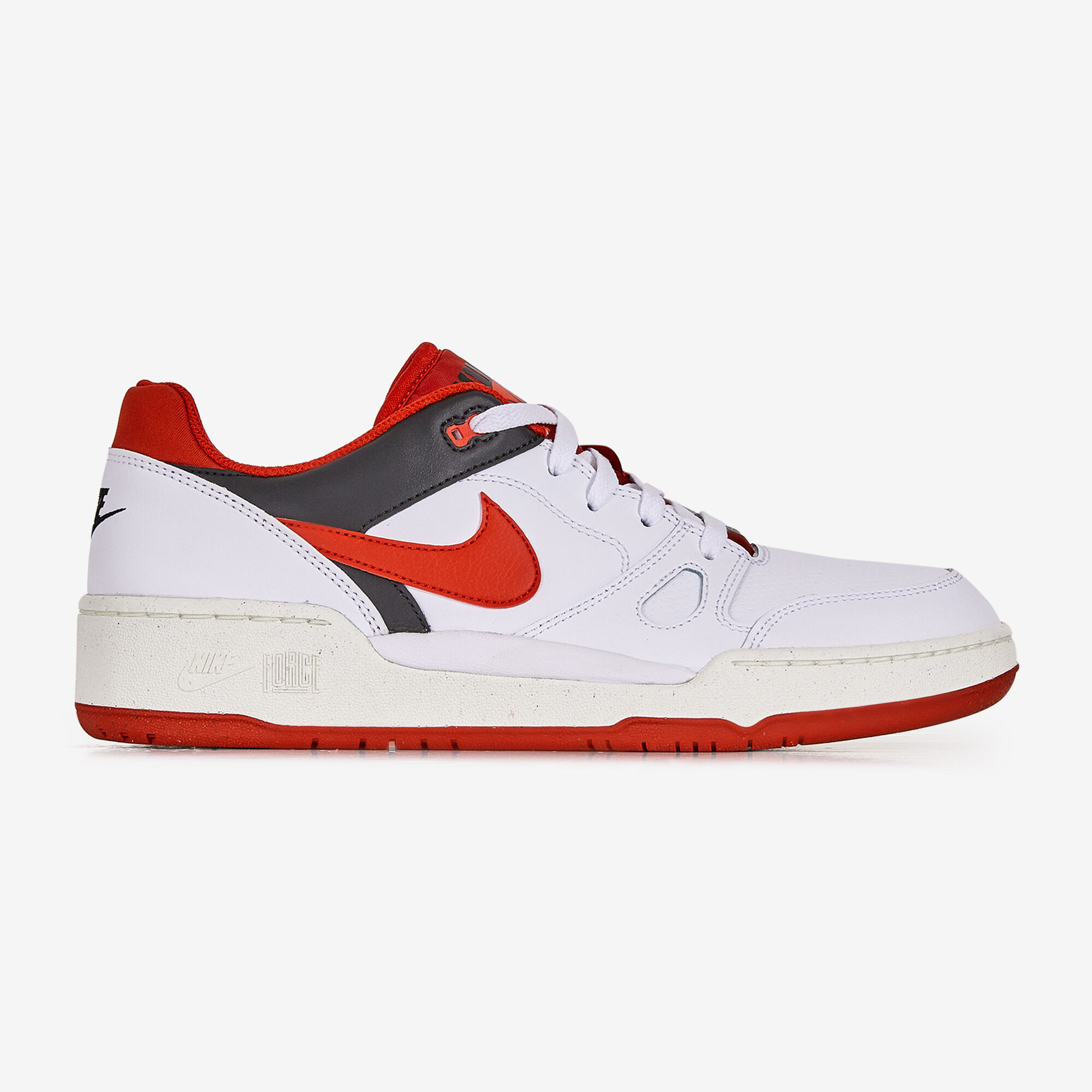 NIKE FULL FORCE LOW WIT/ROOD - SNEAKERS HEREN | Courir.com