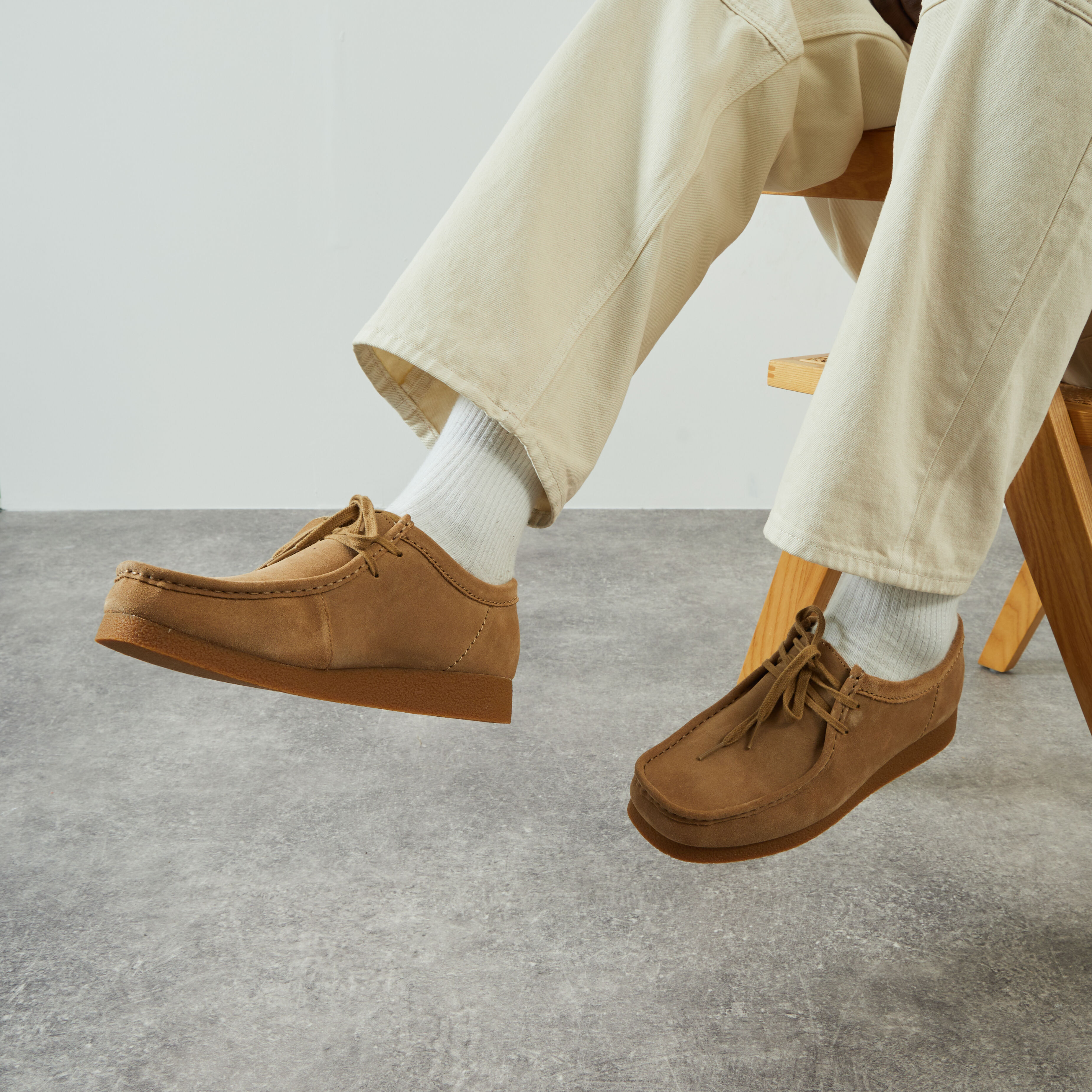 CLARKS WALLABEE EVO BEIGE - SNEAKERS HEREN | Courir.nl